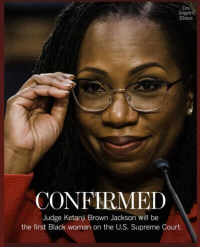 Ketanji Brown Jackson becomes first Black woman on US Supreme Court ...